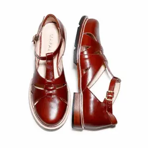 MAFALDA Maite Fisherman Sandals - Brown