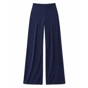 YORSTRULY Studio Pants Dusty Navy - Blue