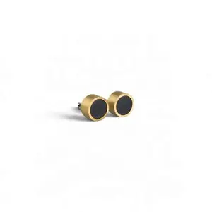 SVETLANA VUKOV Dot Stud Earrings - Black