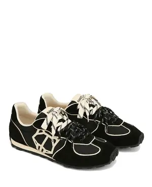 NAKED WOLFE Lightning Mesh Sneaker - Black