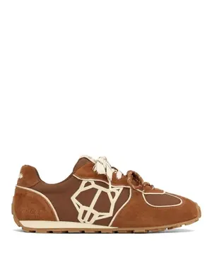 NAKED WOLFE Lightning Mesh Sneaker - Tan