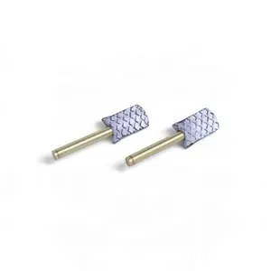 SVETLANA VUKOV Snake Linear Drop Earrings - Silver