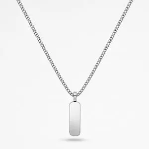 OUTRAGE LONDON Totem Pendant Necklace - Silver