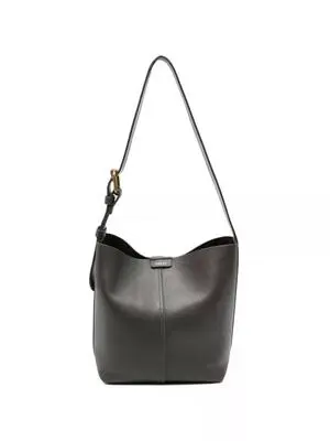 Soeur Saudade Mini Leather Tote Bag - Brown