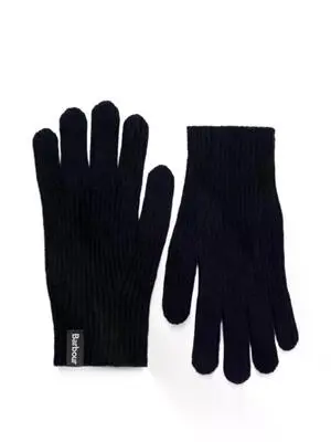 Barbour Danforth Wool-cashmere Gloves - Blue