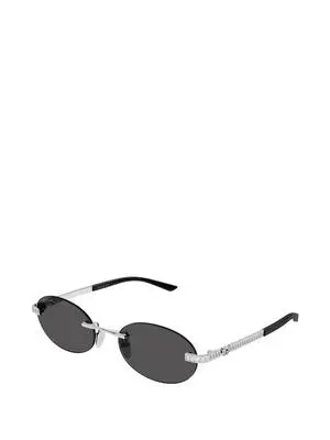 Gucci Oval-frame Sunglasses