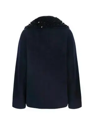 JUCCA Sequin-embellished Double-breasted Coat