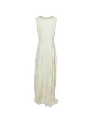 Dior Sequin-embellished V-neck Maxi Dress