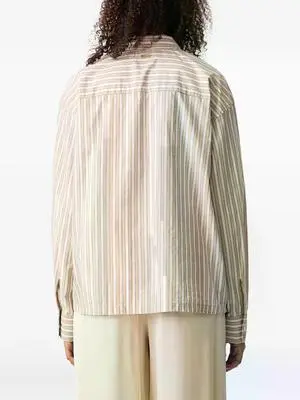 Barbour Fawne Striped Relaxed Shirt