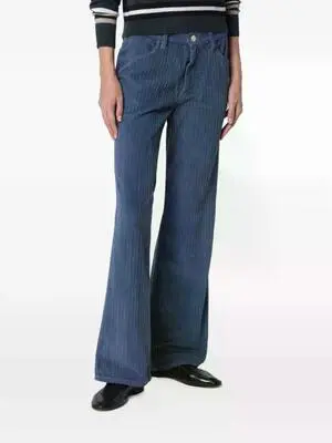 Alexandra Golovanoff Cecile Corduroy Flared Trousers