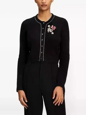 Cinq À Sept Allura Bow-embellished Cardigan