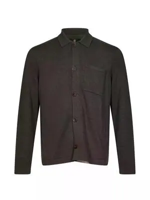 Barbour Bellam Wool Cardigan - Green