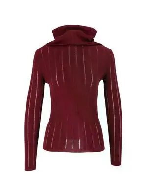 Max Mara Badesse Ribbed-knit Sweater - Red