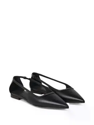 Brunello Cucinelli Pointed-toe Ballet Flats