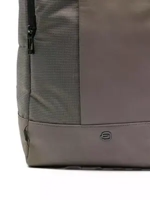 PIQUADRO Panelled Logo-plaque Backpack