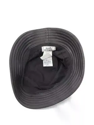 Hermès 2010s Serie Button Leather Bucket Hat