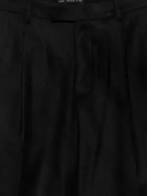 LOW BRAND Pleated Tapered Trousers