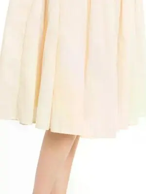 COTEMP Pleated Drawstring-waist Skirt