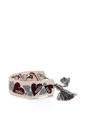 Zadig&Voltaire Woven Heart Bracelet