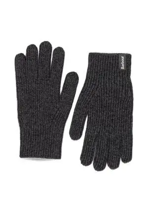 Barbour Danforth Wool-cashmere Gloves - Grey