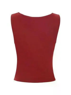 Diane Von Furstenberg Perfect Click Ruched Top