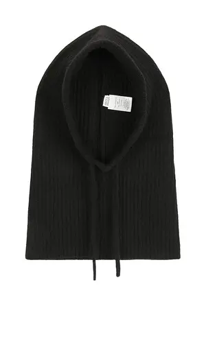 WHITE & WARREN Cashmere Balaclava - Black