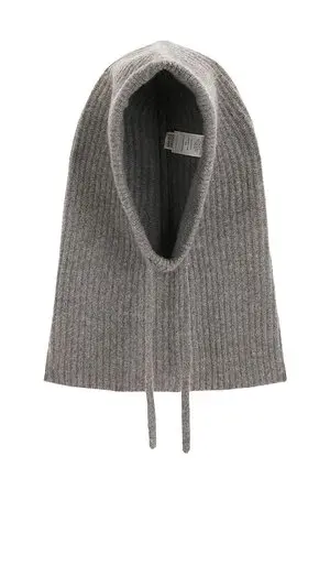 WHITE & WARREN Cashmere Balaclava In Grey