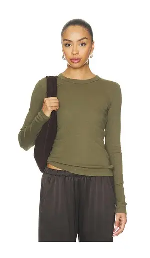 Cotton Citizen The Verona Shirt In Green - Fern