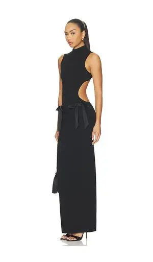 MORE TO COME Caydence Gown - Black