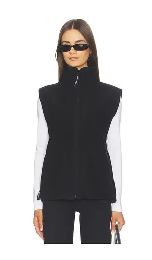 437 The Teddy Vest - Black