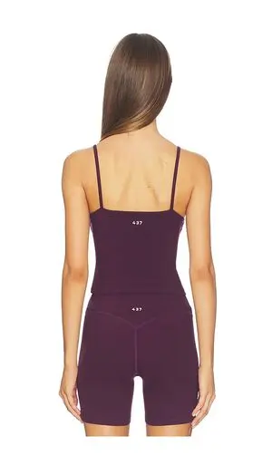 437 The Ballet Tank Top In Mauve