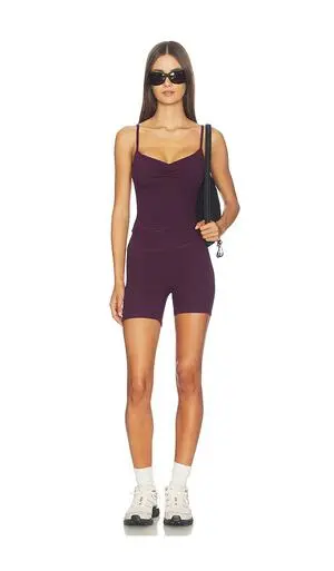 437 The Ballet Tank Top In Mauve