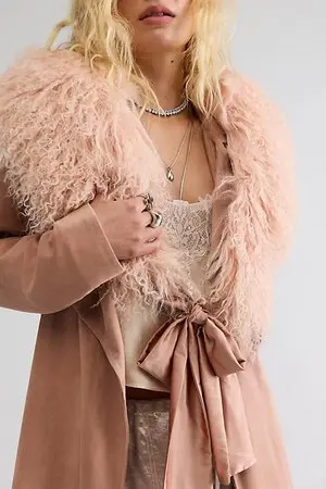 NIGEL PRESTON Country Weekender Suede Trench