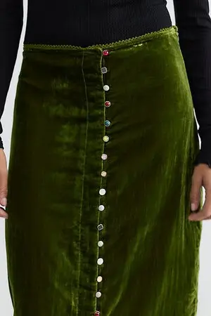 LISA SAYS GAH Luanne Midi Skirt
