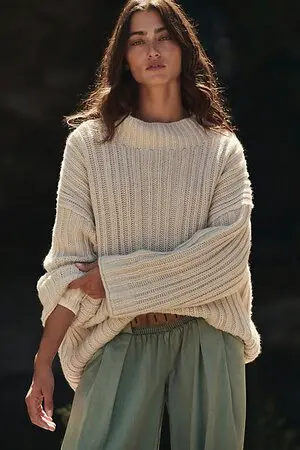 Free People Sandbar Pullover - Jet Stream