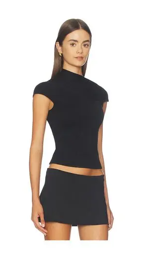 LOVERS AND FRIENDS Kaeli Asymmetric-neck Sweater