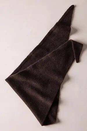Free People Cashmere Triangle Scarf - Coffee