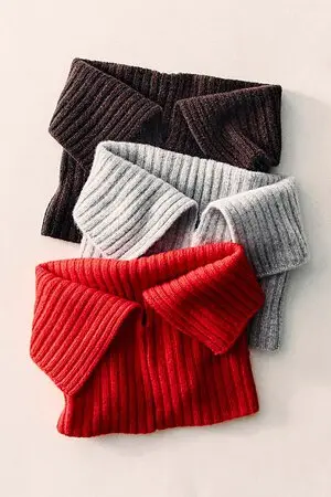 Free People Cashmere Snood - Red
