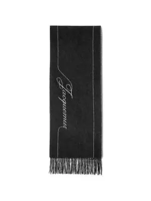 Jacquemus The Citta Scarf - Grey
