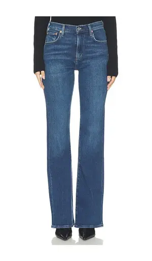 Citizens Of Humanity Lilah High Rise Boot Jeans In Blue - Boulevard