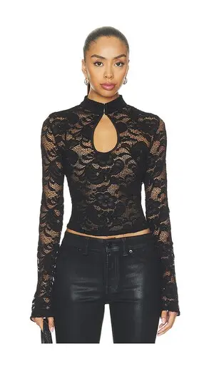 Superdown Micah Long Sleeve Top
