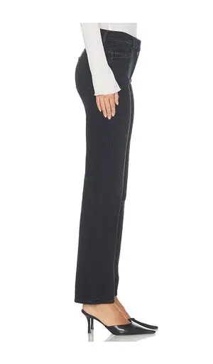 MOTHER The Newbie Skimp Jeans In Black