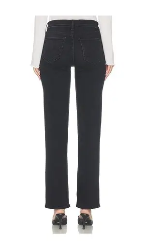 MOTHER The Newbie Skimp Jeans In Black