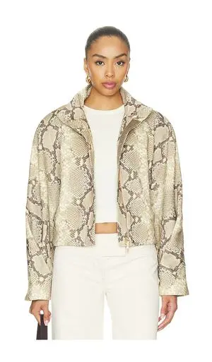 Cult Gaia Jarvis Jacket In Brown