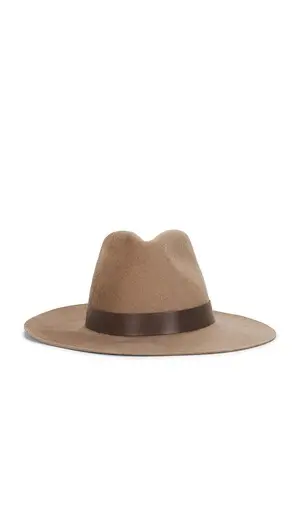Janessa Leoné Kiko Fedora In Taupe