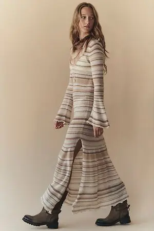 Free People Amber Haze Sweater Maxi Dress