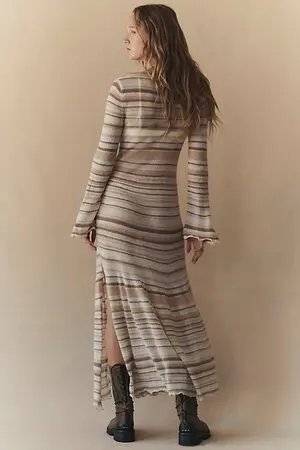 Free People Amber Haze Sweater Maxi Dress