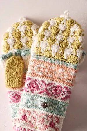 FRENCH KNOT Antonia Convertible Mittens