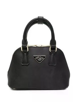 MARC ELLIS Small Paget Logo-plaque Mini Bag - Black
