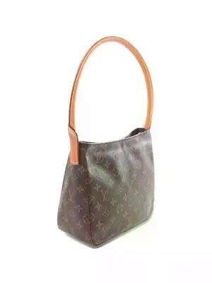 LOUIS VUITTON 2001 Mm Monogram Looping Shoulder Bag - Brown